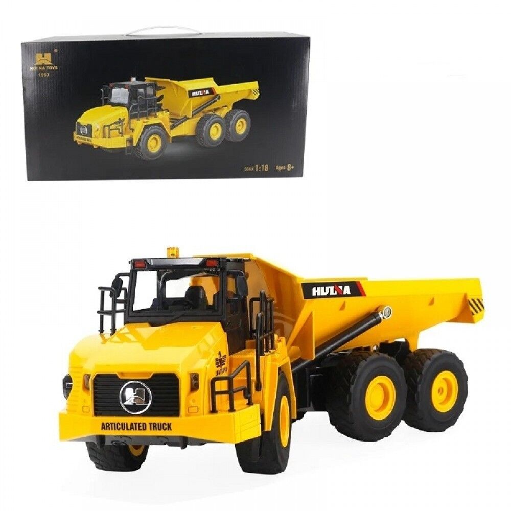 Huina 1553 Rc Excavator Huina 1/16 11CH 2.4G Electric Sound and Light ...