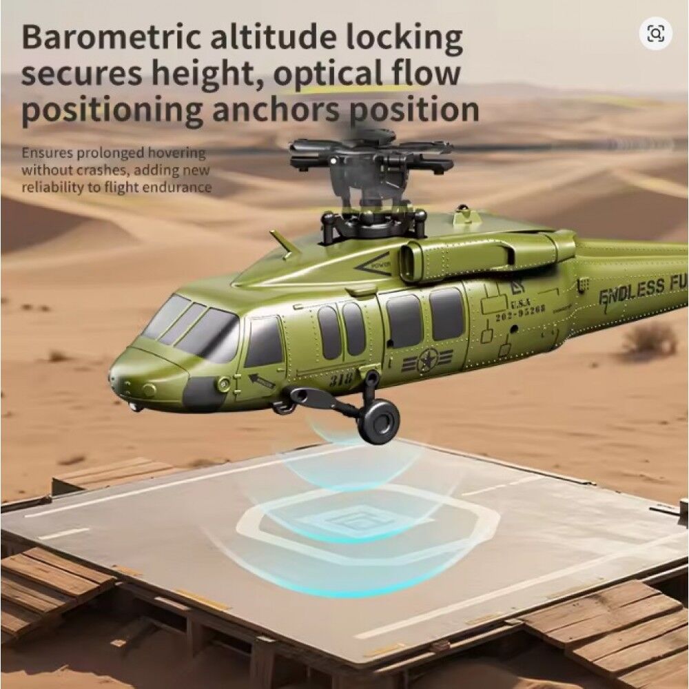 JJRC U9901 RC Helicopter 6CH Brushless Inverted Flight Stunt Remote ...