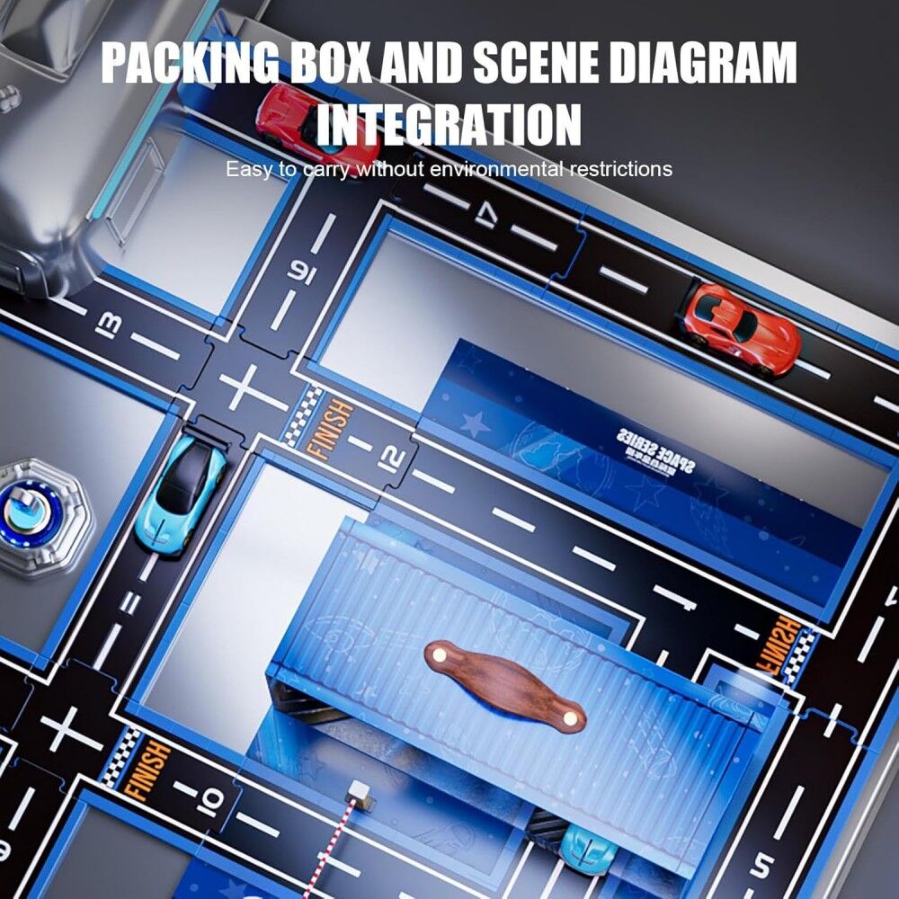 LA581 Space-Themed Mini Car Puzzle Game – Super Car Model Truck ...
