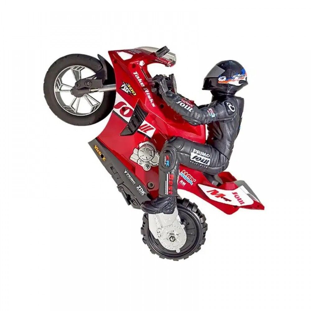 HC-802 Rc Remote Control Motorycle Self Balanced Stunt Bike 1:6 With 6 ...