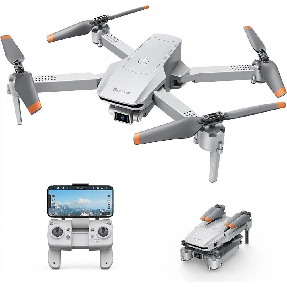 Dynalog GPS Drone With 4K Camera For Adults, DR-DG600C Rc Quadcopter With Auto Return, Follow Me ...